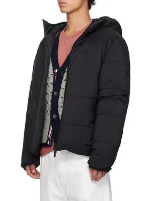 Moncler Hutte Hooded Jacket - Black