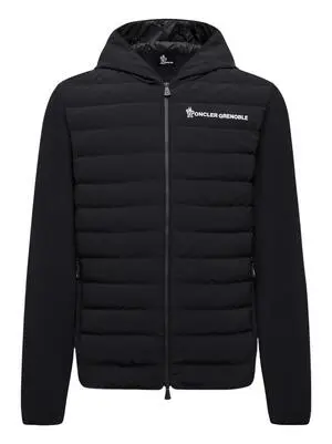Moncler Zip-up Hooded Jacket - Black