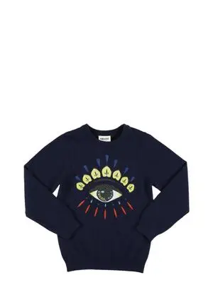 Kenzo Crewneck Graphic Sweatshirt - Black