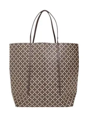 BY MALENE BIRGER By Malene Birger Signature Pattern Tote Bag Brown