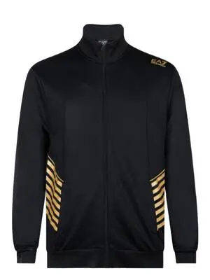 EA7 Zip Up Track Jacket - Black