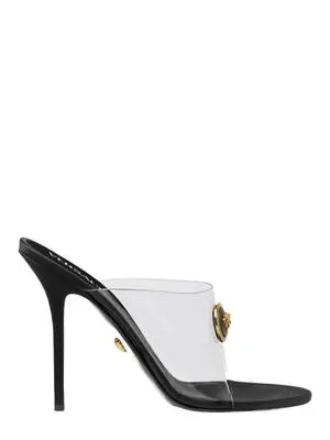 Versace Medusa Open-toe Mules - White