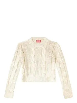 DIESEL® Diesel M-Miccha Cable Knit Sweater