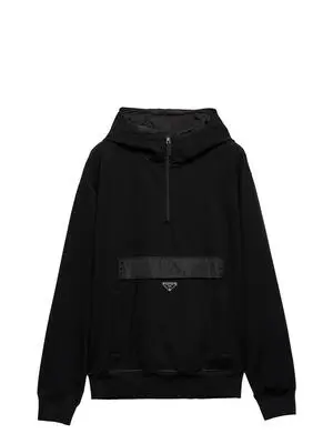 PRADA Technical Jersey Hoodie