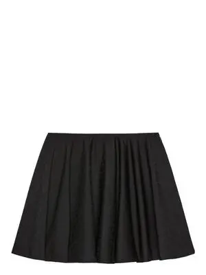Givenchy Monogram Jacquard Mini Skirt - Black