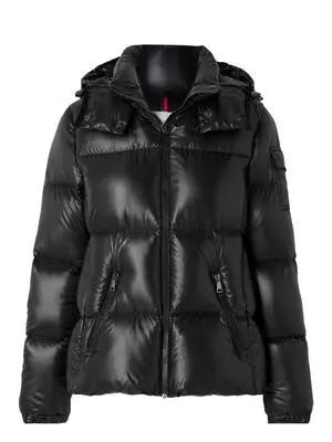 Moncler Fourmine Hooded Down Jacket - Black