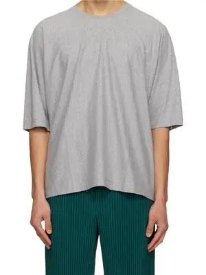 Issey Miyake Oversized Short Sleeve T-shirt - Grey