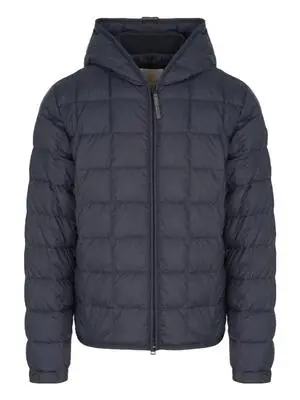 Moncler Moncler Tahrir Hooded Quilted Jacket Navy Blue