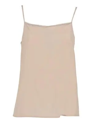 Peserico Beaded-trim Camisole Top - Nude
