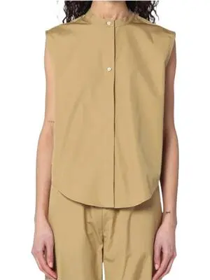 LOULOU STUDIO Hale Shirt - Beige