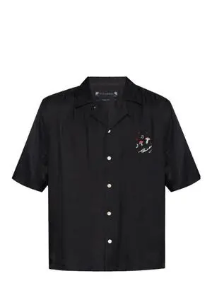 ALLSAINTS Fungi Short-sleeved Shirt - Black