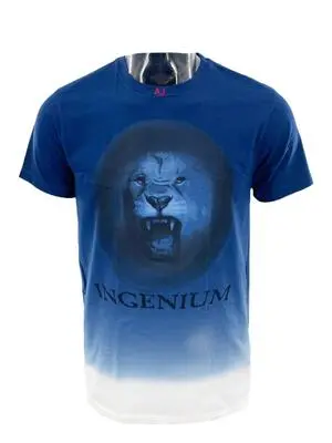 Emporio Armani Item O-neck Short-sleeved T-shirt - Blue