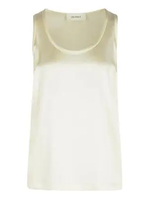 LISA YANG Sleeveless Vest - Ivory