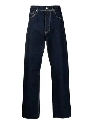 Kenzo Asagao Straight-fit Jeans - Black