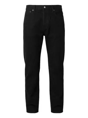 Gucci Cropped Slim Denim Pants - Black