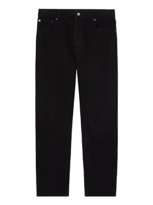 Gucci Cropped Slim Denim Pants - Black