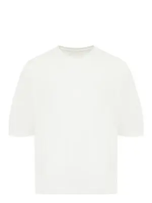 Issey Miyake Basic T-shirt - White