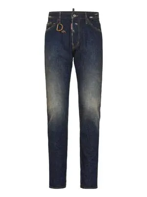 Dsquared2 Dark Wash Cool Guy Distressed Jeans - Blue