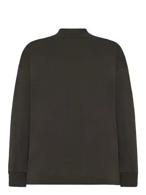 THE ROW Drago Long-sleeved T-shirt - Black