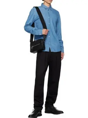 Hugo Boss Roan Kent Chambray Shirt - Blue