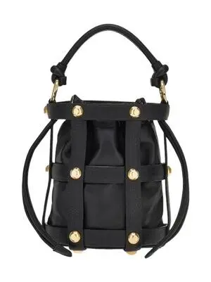 FERRAGAMO Cage Bucket Bag - Black