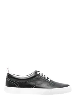 Thom Browne Heritage Round Toe Sneakers - Black