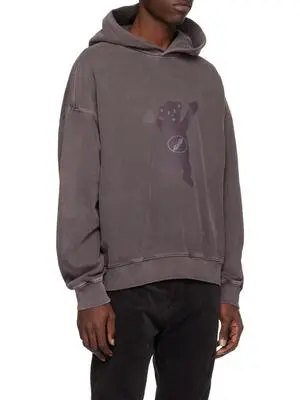 We11Done Logo-print Cotton Hoodie - Black