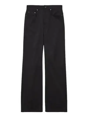 Balenciaga Straight-leg Tailored Pants - Black