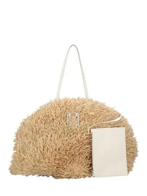 ROGER VIVIER Top Handle Tote - Nude