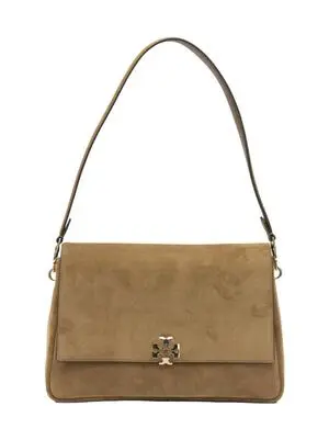 Tory Burch Tory Burch Charlie Shoulder Bag Brown