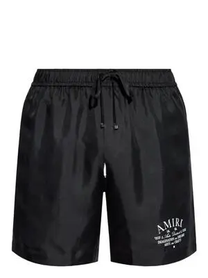 Amiri Amiri Arts District Drawstring Shorts Black