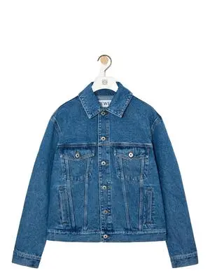 Loewe Anagram Denim Jacket - Cowboy Blue