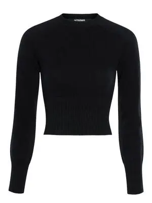 Jacquemus La Maille Soglia Cashmere Pullover - Black