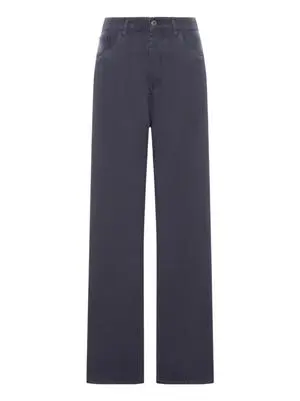 Miu Miu Miu Miu Logo Embroidered Denim Jeans No