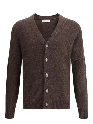 Brunello Cucinelli V-neck Cardigan - Black