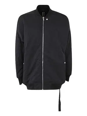 Rick Owens Long Bomber Jacket - Black