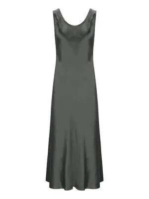 Max Mara Sleeveless Crew Neck Dress - Grey