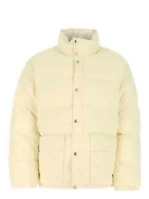 JIL SANDER High Neck Long-sleeve Quilted Jacket - Nude