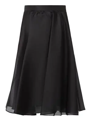 Max Mara Gathered Skirt - Black