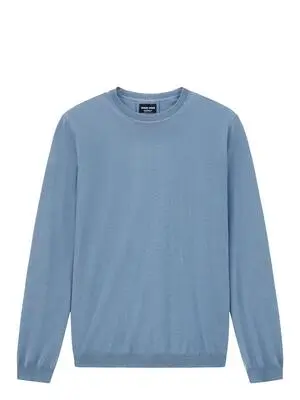 Giorgio Armani Crewneck Sweater - Blue