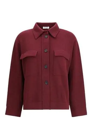BRUNELLO CUCINELLI Brunello Cucinelli Single-Breasted Cardigan With Button Fastening And Flap Chest Pocket