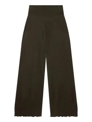 Stella McCartney Knit Straight-leg Trousers - Olive