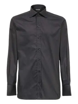 TOM FORD Long-sleeved Shirt - Black