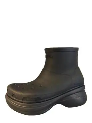 Balenciaga X Crocs Ankle Boots - Black