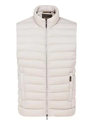 MOORER Quilted Vest - White