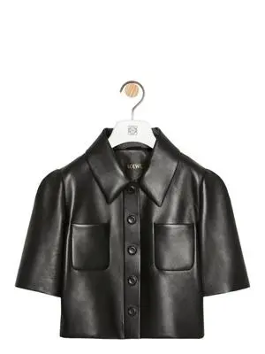 Loewe Nappa Lambskin Reproportioned Jacket - Black