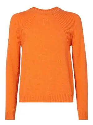 FENDI Fendi Crewneck Jumper With Embossed FF Detail