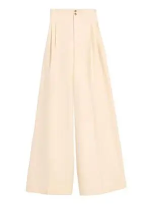 Zimmermann Belted Trousers - Cream