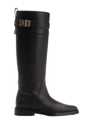 FERRAGAMO Roly Knee-high Boots - Black