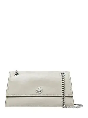 Tory Burch Tory Burch Mini Kira Chain Shoulder Bag Dove Gray